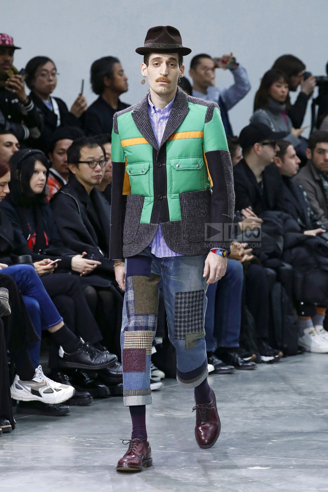 Junya Watanabe Fashion Show, Collection Menswear Fall Winter 2020 presented during Paris Fashion ...