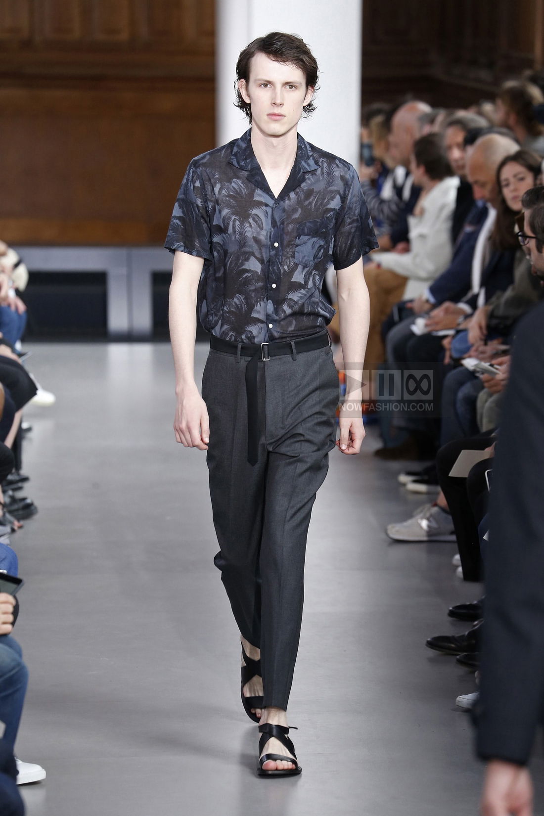 Officine Generale Menswear Fashion Show, Collection Spring Summer 2017 presented during Paris ...