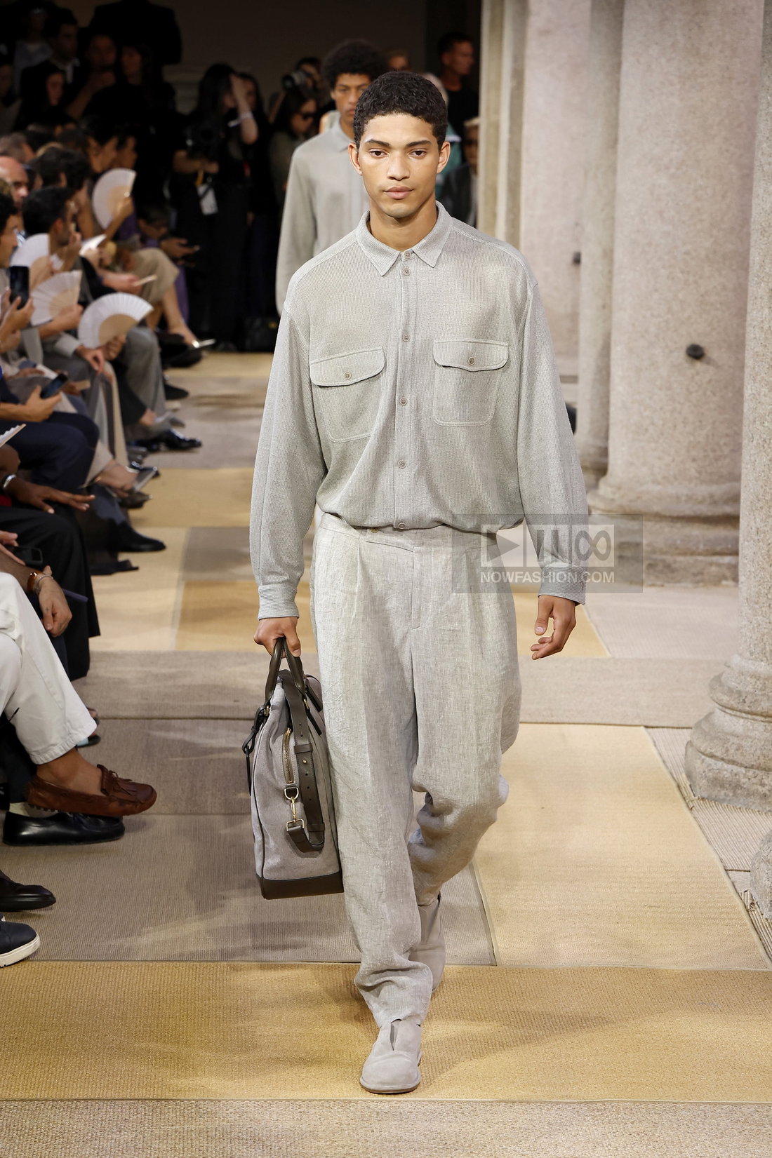Giorgio Armani Menswear Spring Summer 2027 Milan - NOWFASHION
